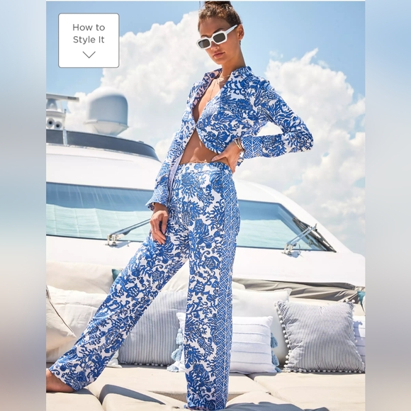 Lilly Pulitzer | Pants & Jumpsuits | Nwt Lilly Pullizer Upf 5 Grenada ...